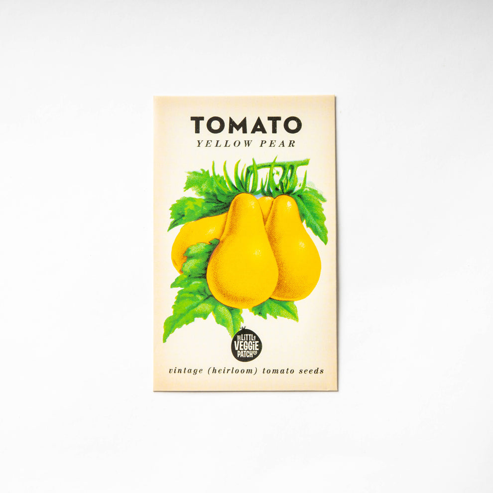 Tomato 'Yellow Pear' Heirloom Seeds – Burrum Landscape Supplies