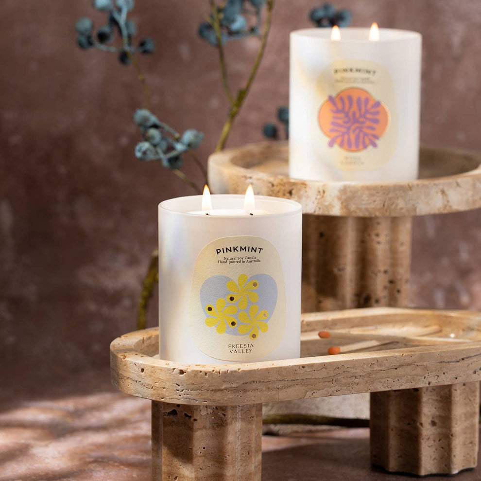 Moss Garden Double Wick Soy Candle – Burrum Landscape Supplies